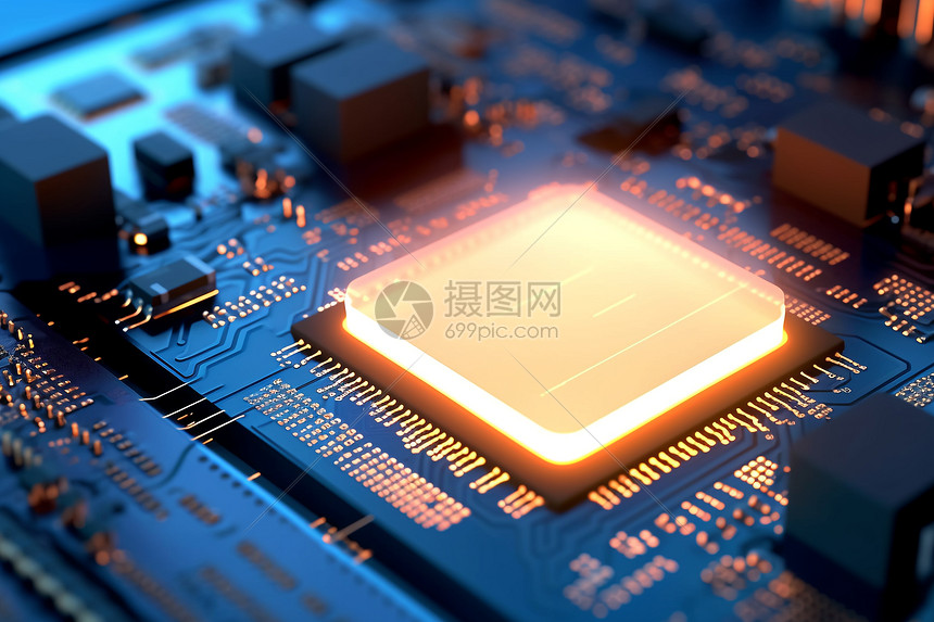 CPU处理器图片素材-正版创意图片600209735-摄图网