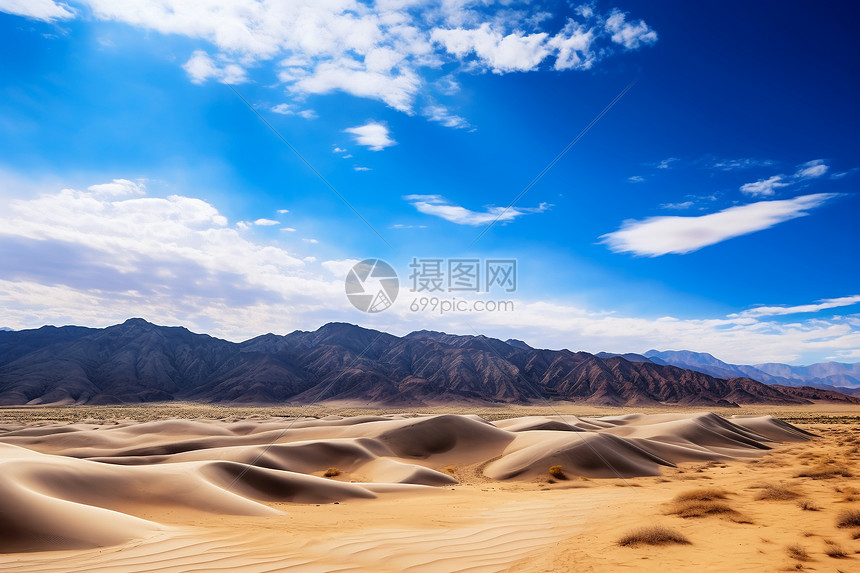 荒无人烟的戈壁滩高清图片下载-正版图片600214904-摄图网