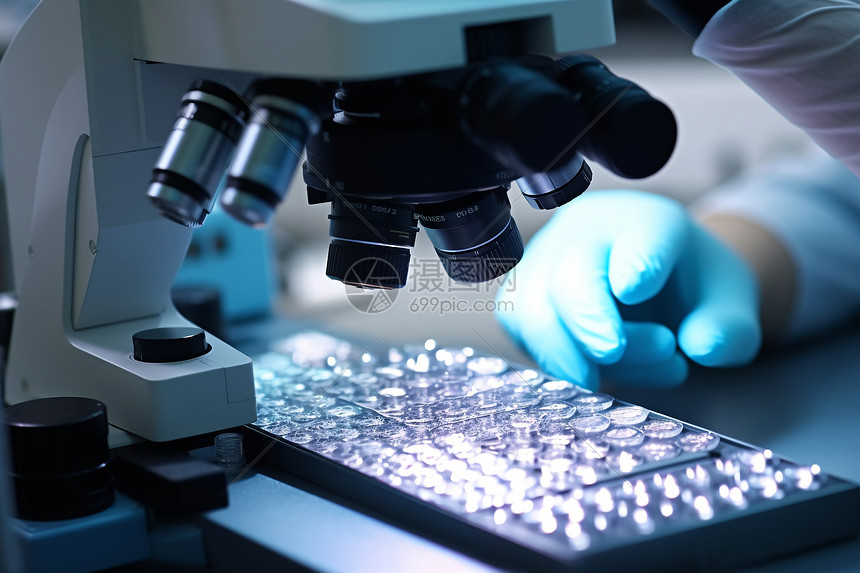 细胞的显微镜检查高清图片下载-正版图片600215319-摄图网