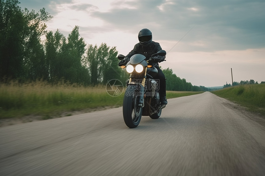 戴头盔骑摩托车的人高清图片下载-正版图片600217993-摄图网