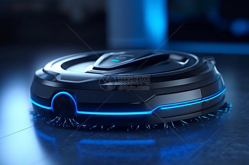 先进功能清洁机器人图片素材-正版创意图片600220853-摄图网