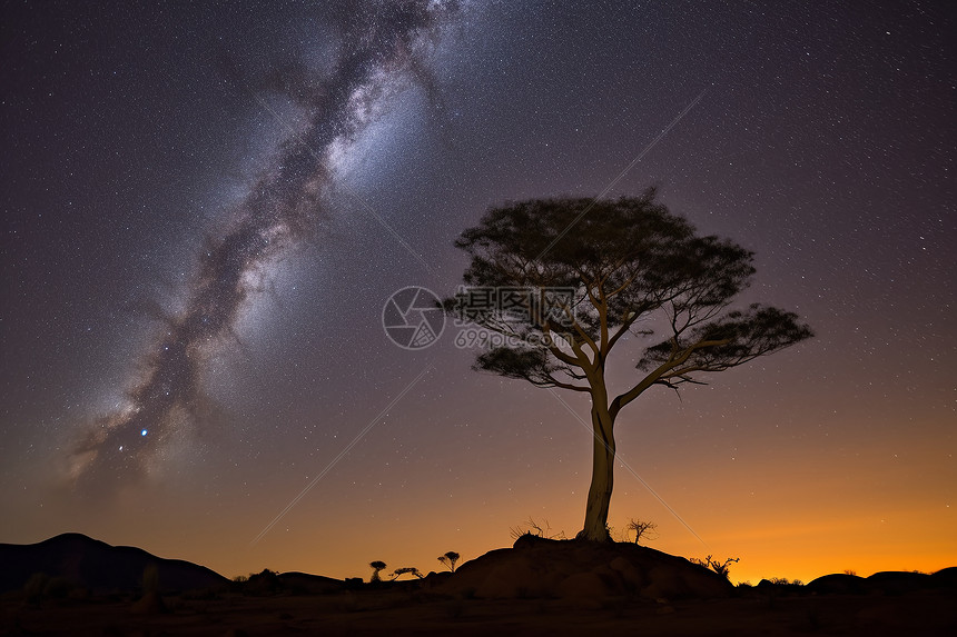 夜晚星空的美景高清图片下载-正版图片600222796-摄图网