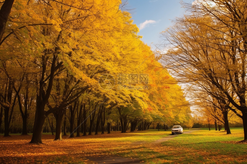 森林公园的自然景观高清图片下载-正版图片600223908-摄图网