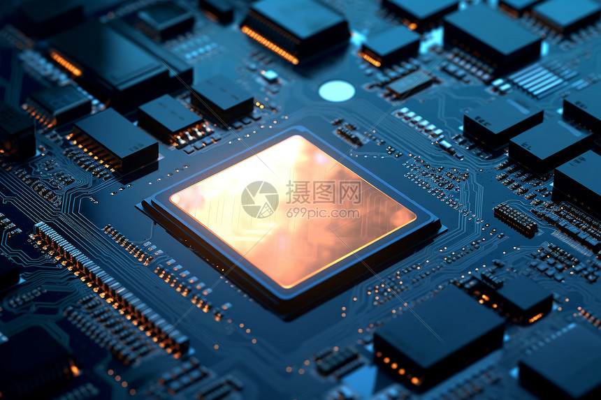 CPU处理器图片素材-正版创意图片600230254-摄图网