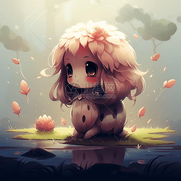 可爱的卡通形象插画图片下载-正版图片600235936-摄图网