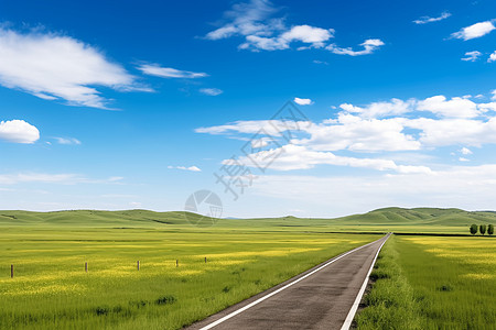 草原公路背景_草原公路摄影图片_草原公路壁纸_摄图网