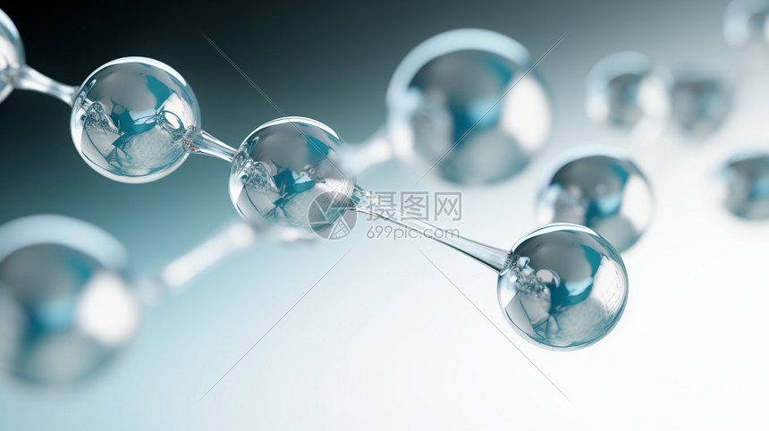 氢分子结构图片素材-正版创意图片600240157-摄图网