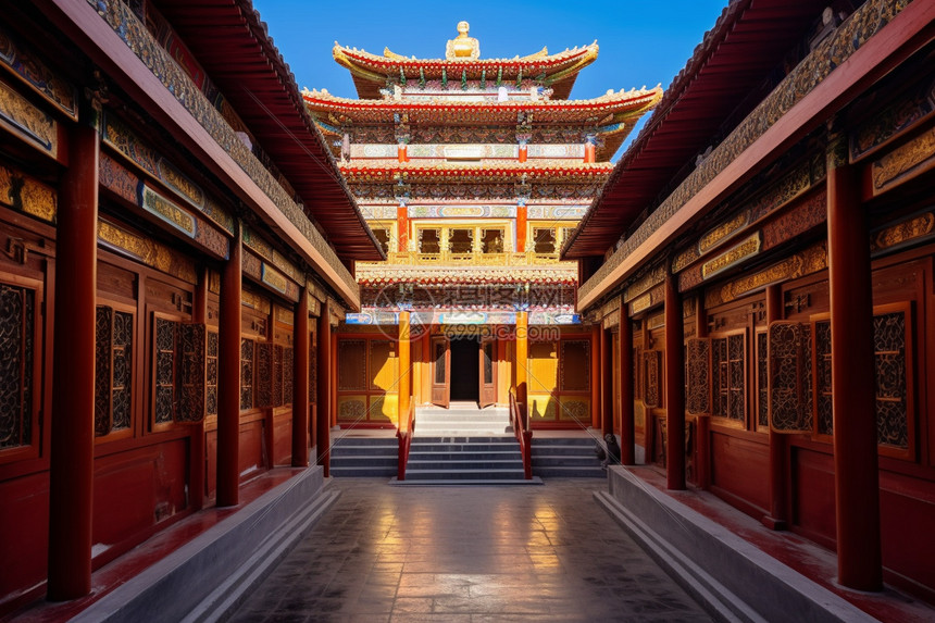 佛教寺庙高清图片下载-正版图片600240254-摄图网