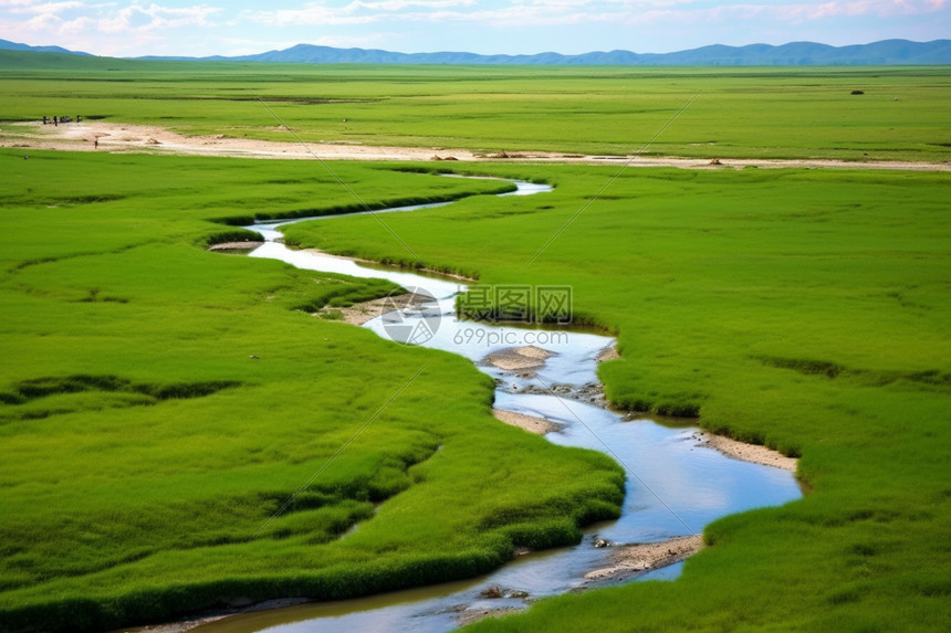 坝上草原高清图片下载-正版图片600245674-摄图网