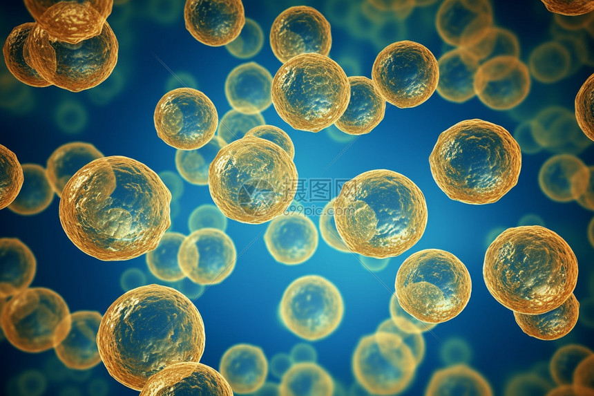 显微镜下的生物繁殖图片素材-正版创意图片600250253-摄图网