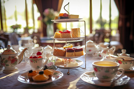 英式下午茶图片_英式下午茶素材_英式下午茶高清图片_摄图网图片下载