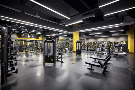 在健身房中健身高清图片下载-正版图片600265995-摄图网