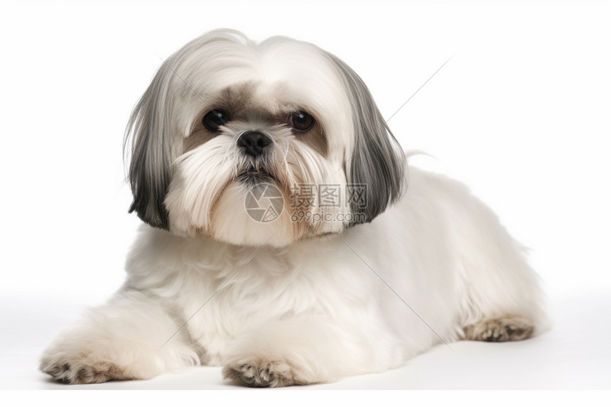 长毛狗狗高清图片下载-正版图片600266183-摄图网
