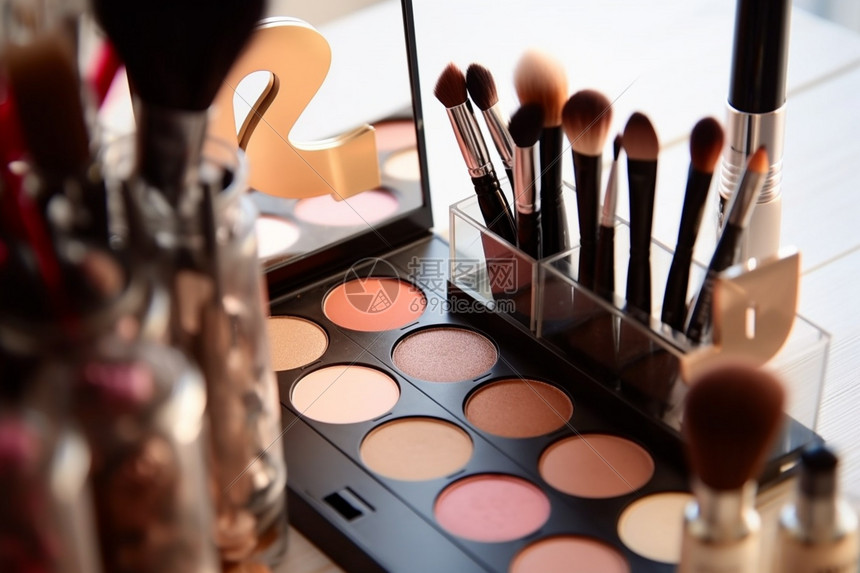 眼影化妆品高清图片下载-正版图片600270336-摄图网