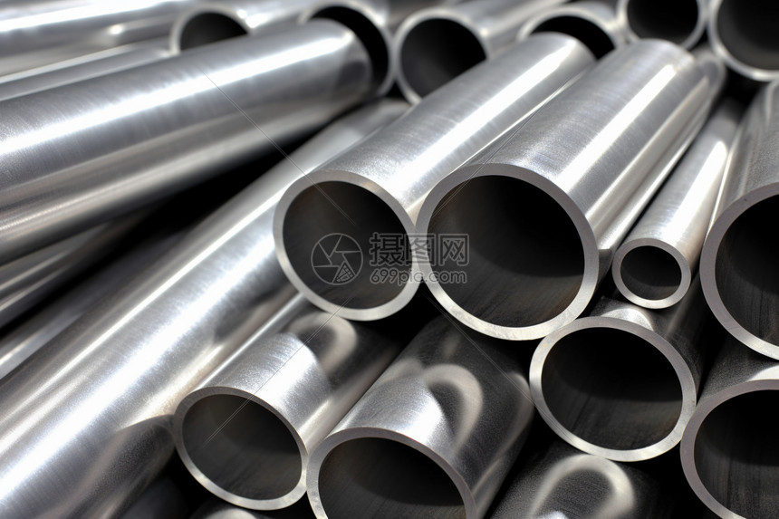 坚硬的不锈钢管道高清图片下载-正版图片600284126-摄图网