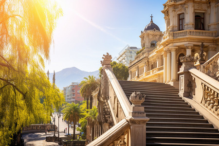 圣地亚哥地标图片_圣地亚哥地标素材_圣地亚哥地标高清图片_摄图网图片下载