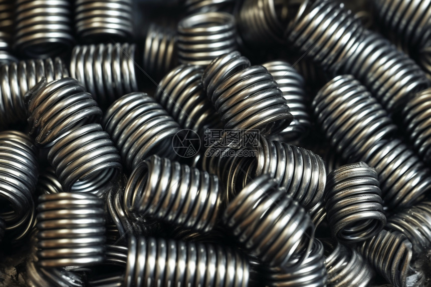 刚出厂的弹簧高清图片下载-正版图片600310653-摄图网