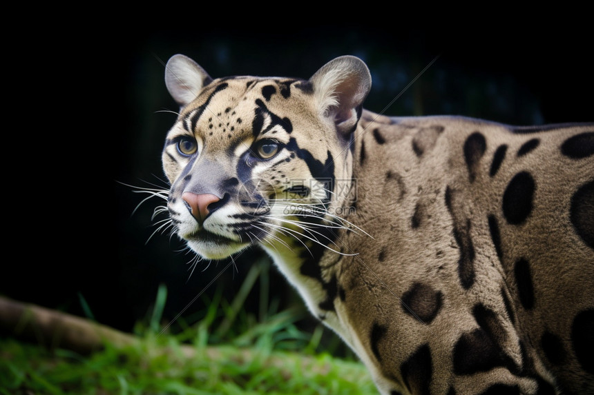 正在捕食的云豹高清图片下载-正版图片600315390-摄图网