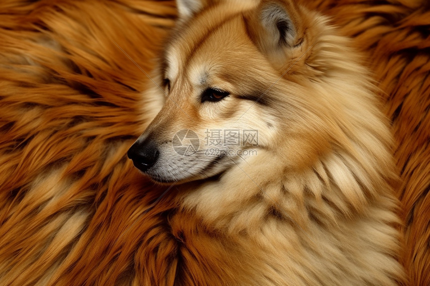 狗狗的棕色长毛高清图片下载-正版图片600316140-摄图网