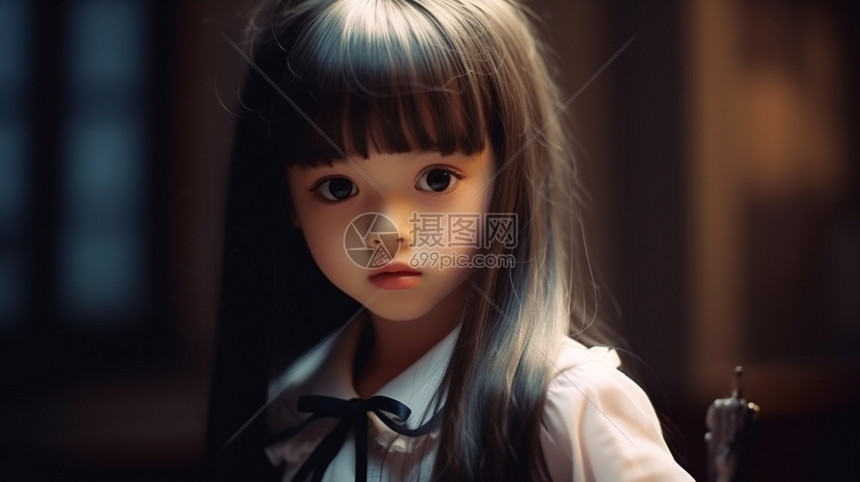 可爱的女生高清图片下载-正版图片600316991-摄图网