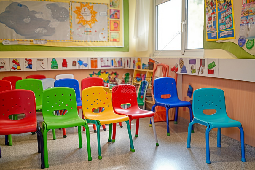 幼儿园教学课室高清图片下载-正版图片600320357-摄图网