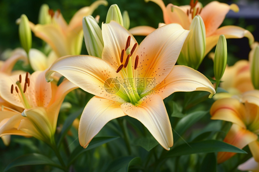 新鲜百合花瓣高清图片下载-正版图片600323444-摄图网