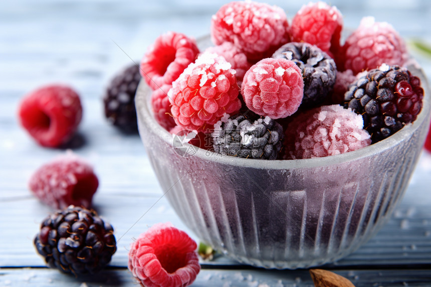 健康冷冻水果高清图片下载-正版图片600324453-摄图网