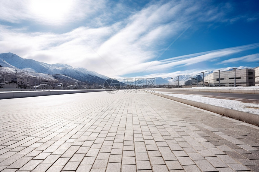 城市的地面和建筑高清图片下载-正版图片600324475-摄图网