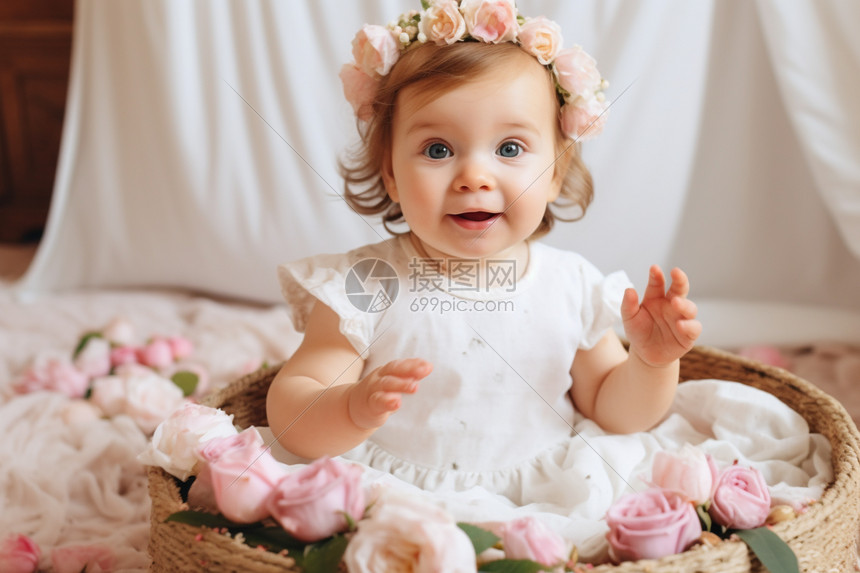 可爱的女孩高清图片下载-正版图片600329097-摄图网