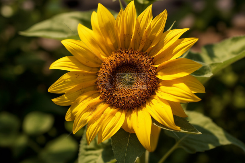 特写向日葵花蕊高清图片下载-正版图片600332258-摄图网