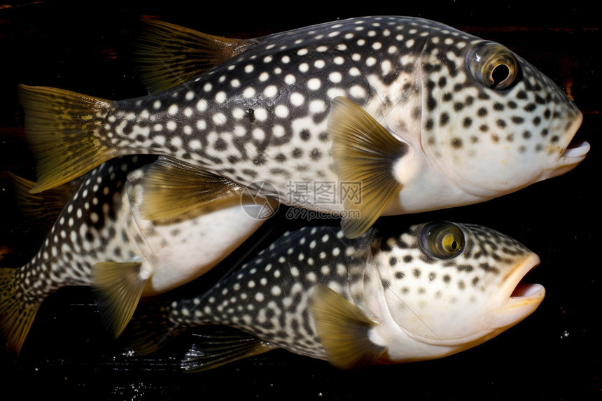 水族馆的河豚高清图片下载-正版图片600337088-摄图网