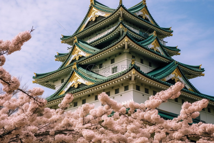 日本历史名古屋建筑高清图片下载-正版图片600338853-摄图网