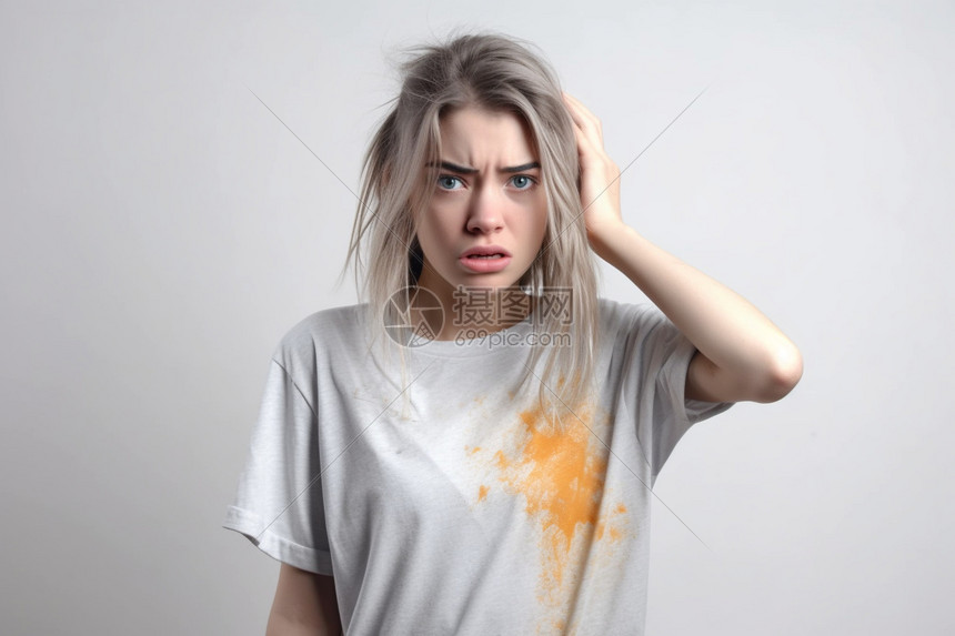 困惑的女士高清图片下载-正版图片600350320-摄图网