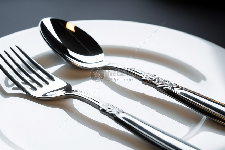餐厅专用刀叉高清图片下载-正版图片600351061-摄图网
