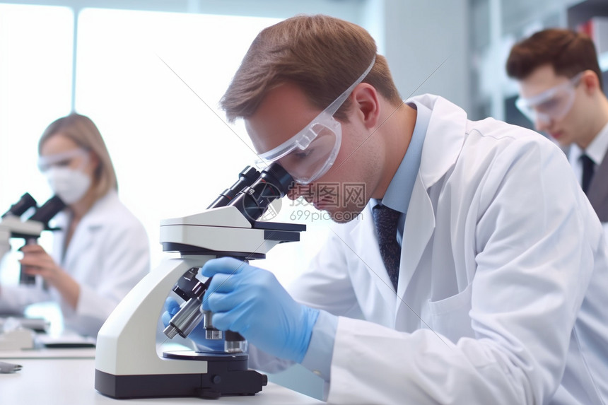 实验室的科研人员高清图片下载-正版图片600354923-摄图网