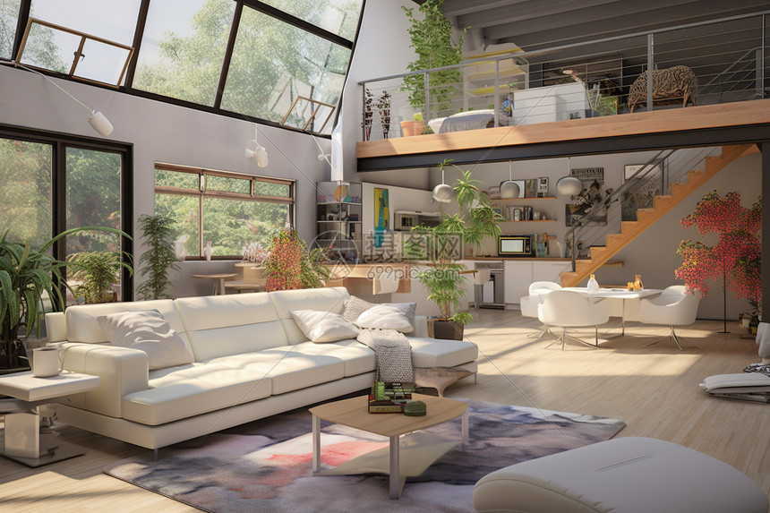 loft公寓建筑图片素材-正版创意图片600355842-摄图网