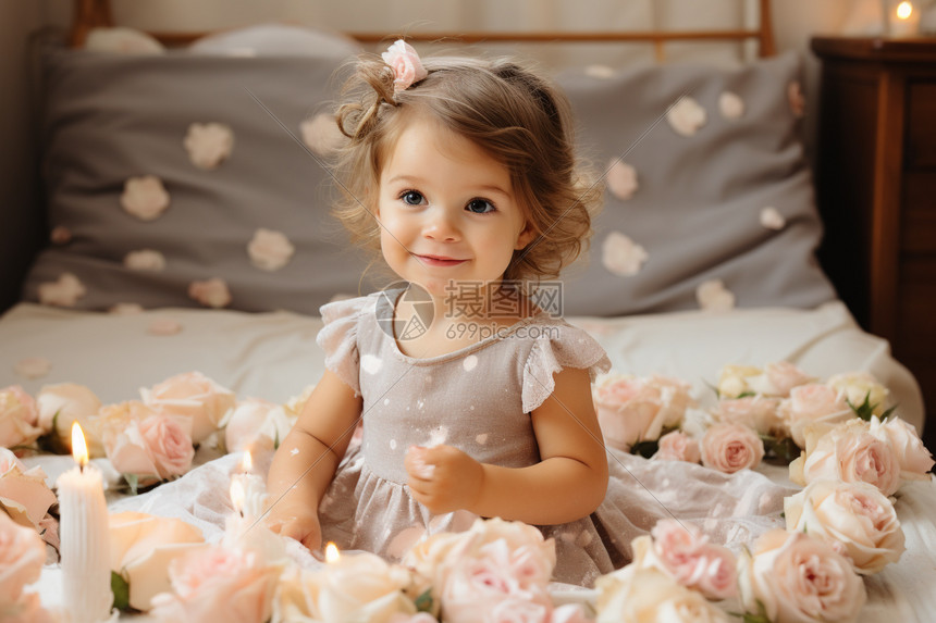 可爱的女孩高清图片下载-正版图片600358576-摄图网