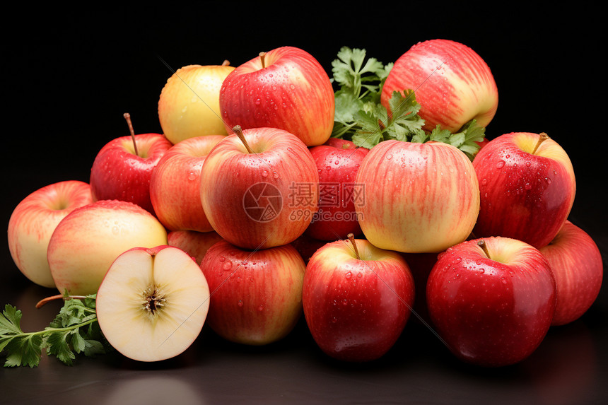 新鲜的苹果高清图片下载-正版图片600364923-摄图网