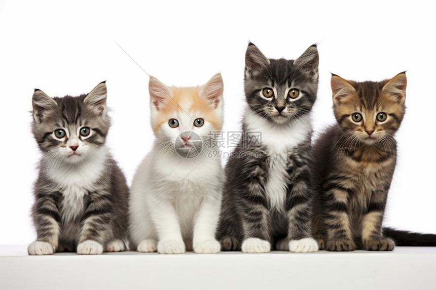 乖巧的家养小猫咪高清图片下载 正版图片600372429 摄图网