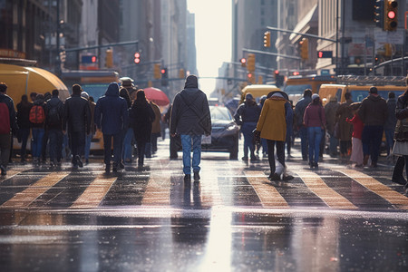 街道上熙熙攘攘的人群高清图片下载-正版图片600573509-摄图网