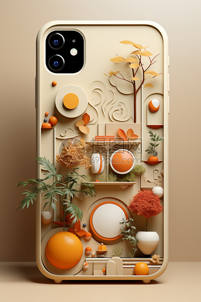 DIY手机壳高清图片下载-正版图片600383385-摄图网