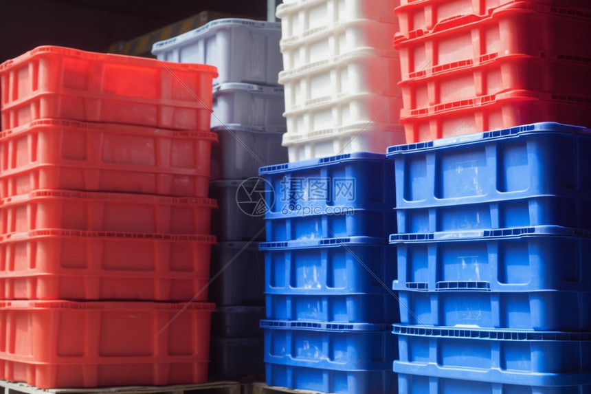 仓库包装托盘高清图片下载-正版图片600384333-摄图网