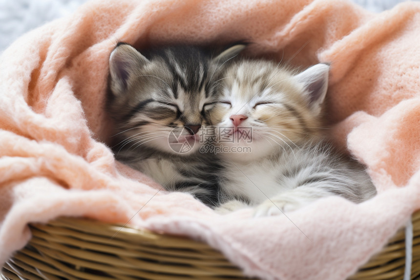 睡觉的可爱小猫高清图片下载-正版图片600398351-摄图网