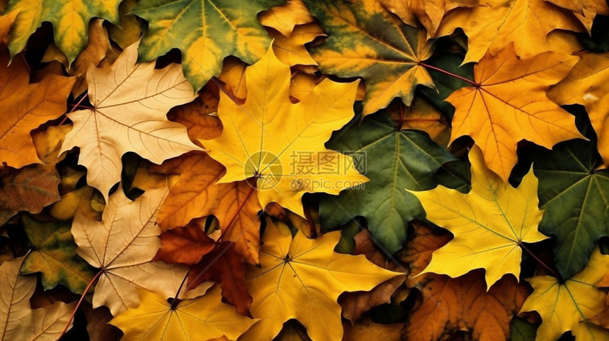 落叶高清图片下载-正版图片600400109-摄图网