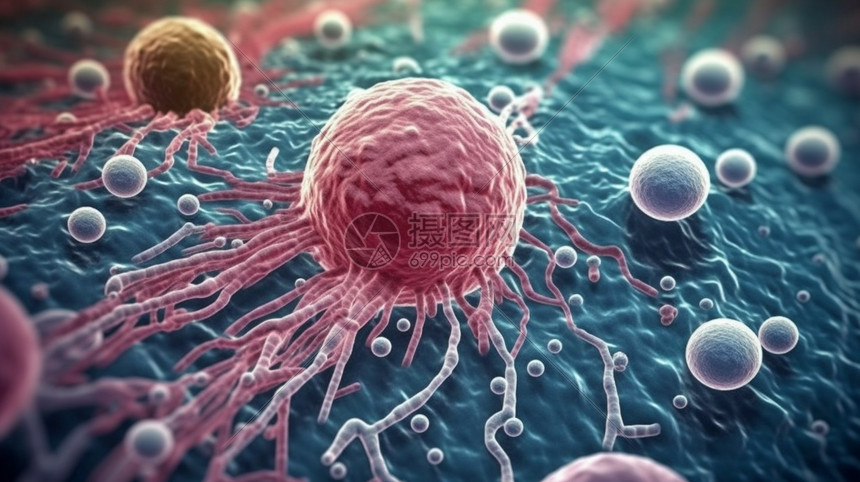 显微镜下的微生物图片素材-正版创意图片600401262-摄图网