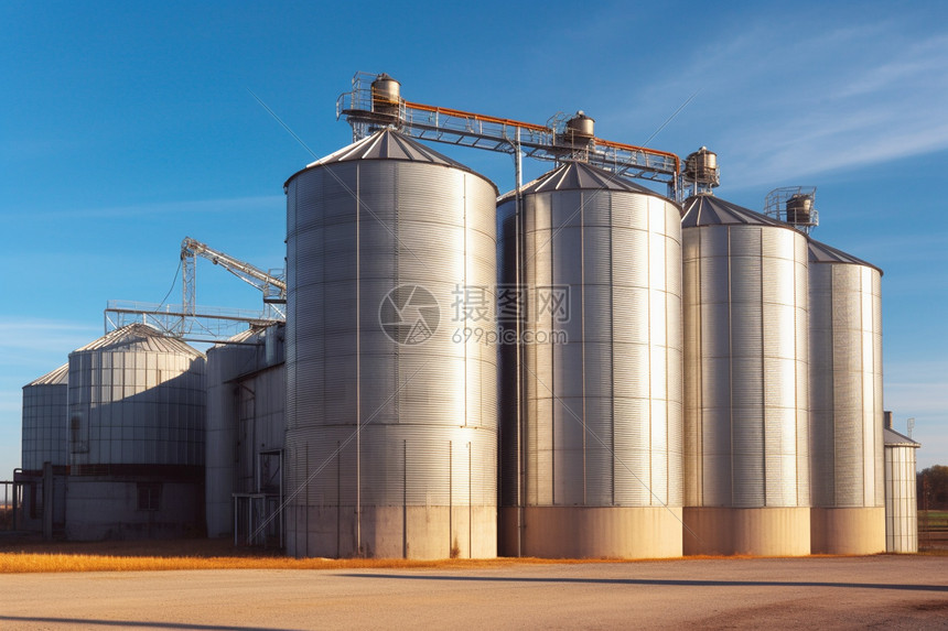 玉米作物的仓储高清图片下载-正版图片600406295-摄图网