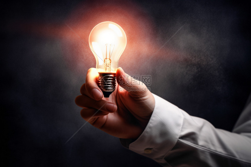 发光的灯泡图片素材-正版创意图片600408255-摄图网