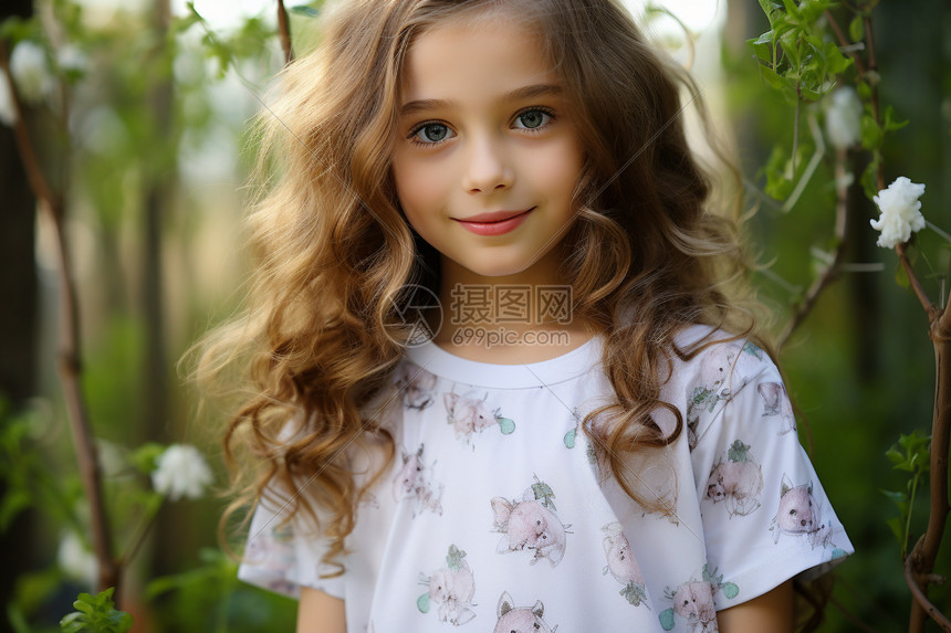 可爱漂亮的女孩高清图片下载-正版图片600410928-摄图网
