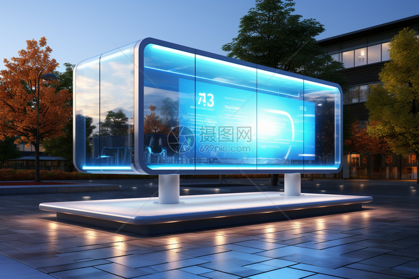 户外的广告牌图片素材-正版创意图片600411325-摄图网