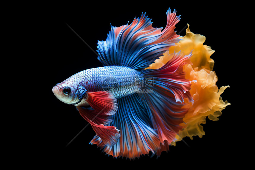 美丽的斗鱼高清图片下载-正版图片600412157-摄图网